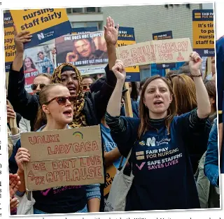 Student nurses get lessons in striking - PressReader