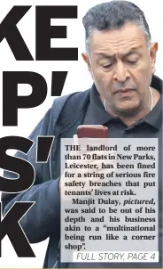 £30M PROPERTY FIRM ‘RUN LIKE CORNER SHOP’ PUT TENANTS’ LIVES AT RISK ...