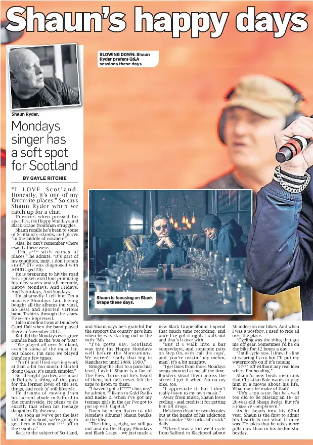 Shaun’s happy days are here again - PressReader