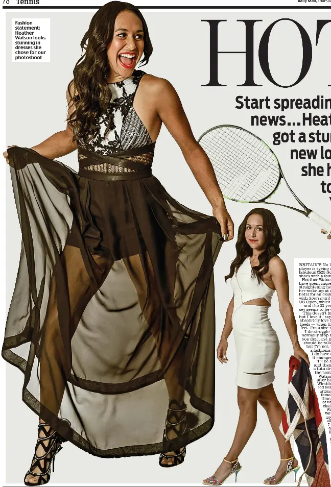 HEATHER WATSON AS YOU’VE NEVER SEEN HER BEFORE! - PressReader