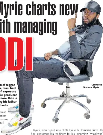 Markus Myrie charts new course with managing - PressReader