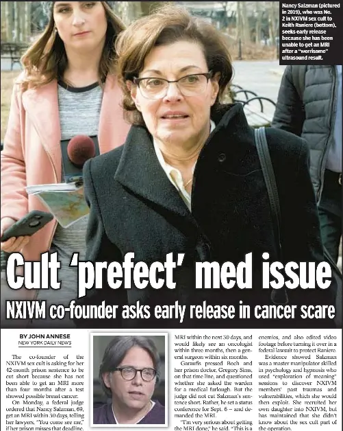 Cult ‘prefect’ med issue - PressReader