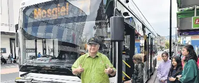 Electric bus first for Mosgielcit­y route - PressReader