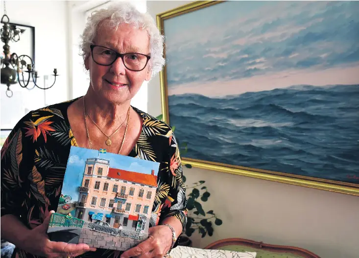 Eva har alltid en bit av Hedelinska huset med sig - PressReader