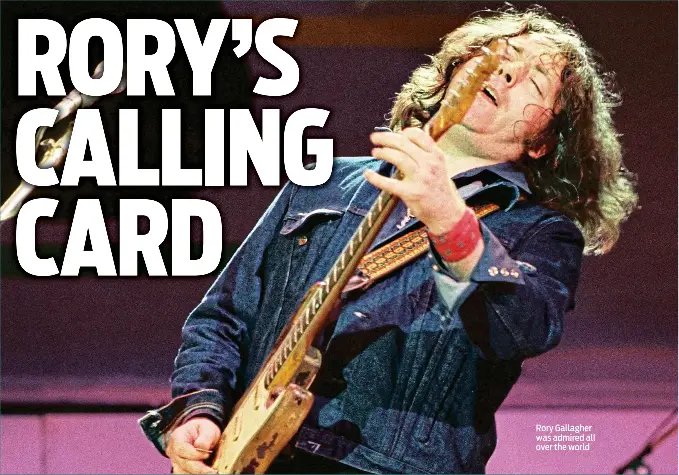 RORY’S CALLING CARD - PressReader