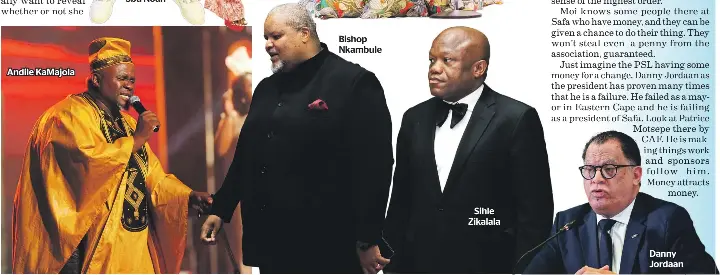 Dressed to the nines for the decidedly cheap gospel awards - PressReader