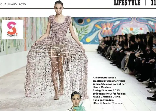 NOTEWORTHY MOMENTS OF HAUTE COUTURE FASHION WEEK - PressReader