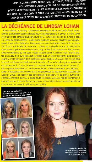 LA DÉCHÉANCE DE LINDSAY LOHAN - PressReader