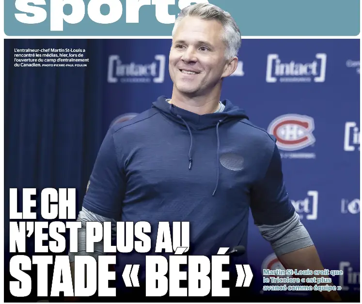 LE CH N’EST PLUS AU STADE « BÉBÉ » - PressReader
