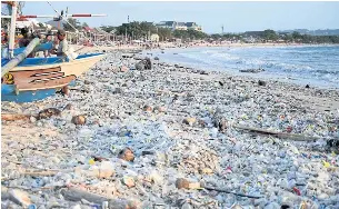 Trash tidal wave hits Bali beach - PressReader