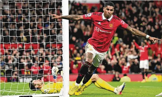 Rashford hails ‘ better headspace’ - PressReader