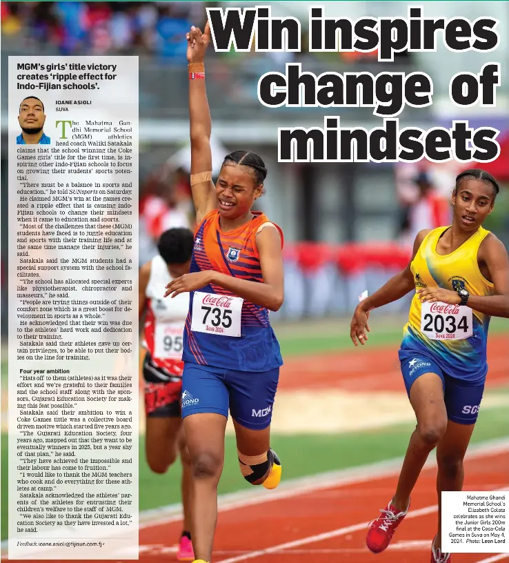 Win inspires change of mindsets - PressReader