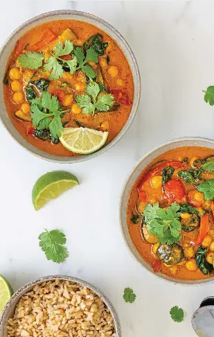COCONUT CHICKPEA CURRY - PressReader