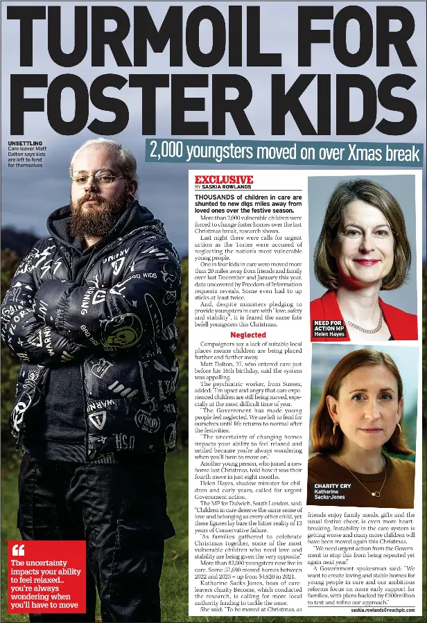 TURMOIL FOR FOSTER KIDS - PressReader