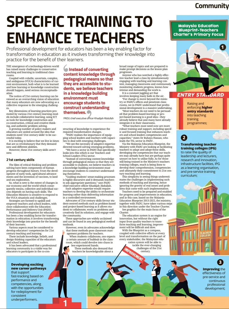 SPECIFIC TRAINING TO ENHANCE TEACHERS - PressReader