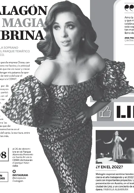 ANA MALAGON VIVE LA MAGIA DECEMBRINA - PressReader