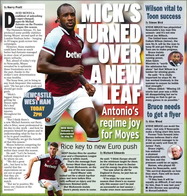 MICK’S TUR N E D O V E R A NEW LEAF - PressReader