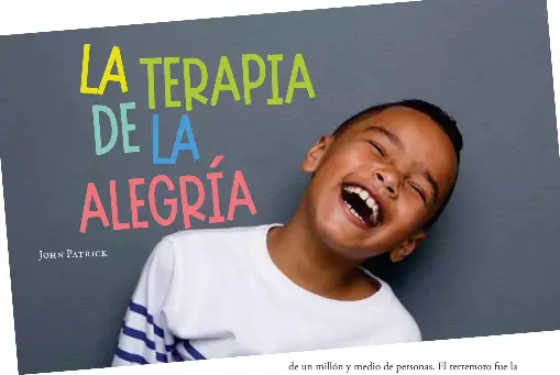 La TERAPIA De La ALEGRIA - PressReader