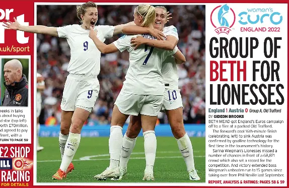 GROUP OF BETH FOR LIONESSES - PressReader
