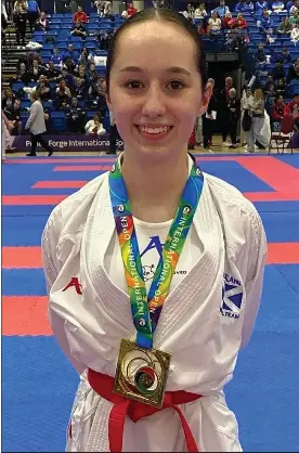 Ruby set to fight for a medal as she jets off to champs Ruby Clark, 14 ...