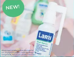 NEW Larri Oral Spray for silent reflux - PressReader