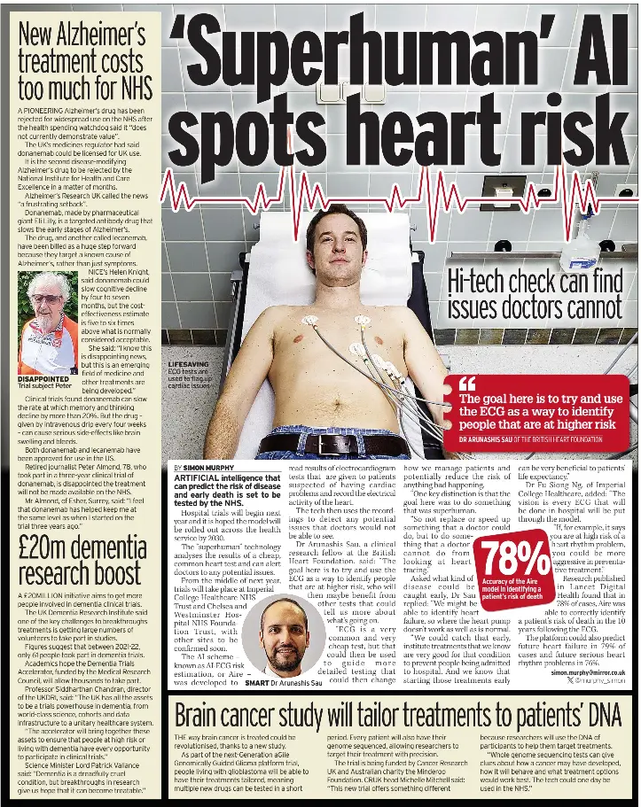 ‘Superhuman’ AI spots heart risk - PressReader