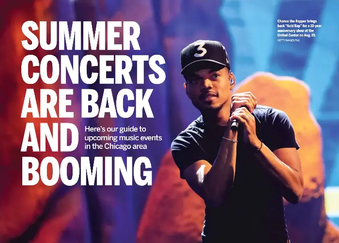 SUMMER CONCERTS ARE BACK AND BOOMING - PressReader