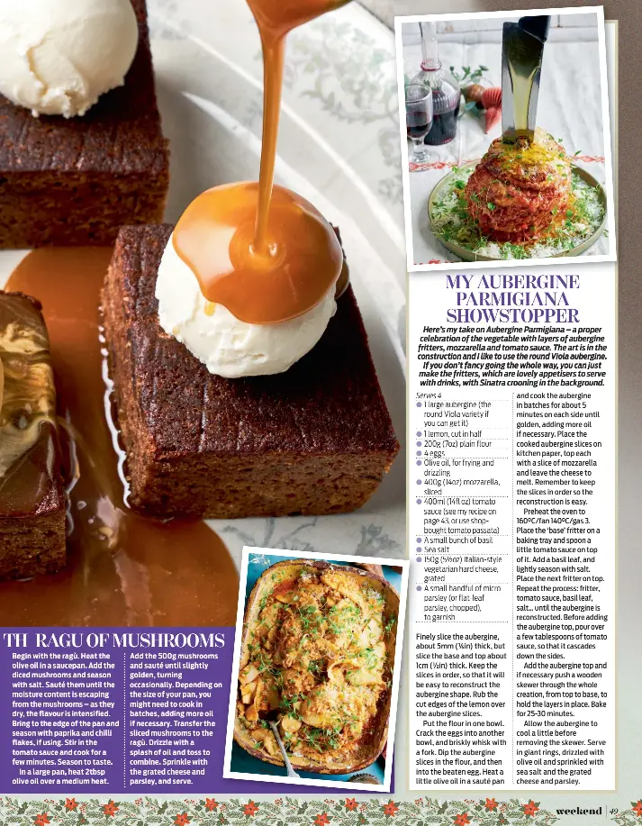 MY AUBERGINE PARMIGIANA SHOWSTOPPE­R - PressReader