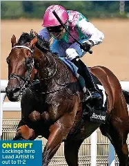 All eyes on Lead role - PressReader