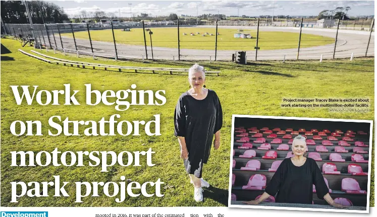 Work begins on Stratford motorsport park project - PressReader