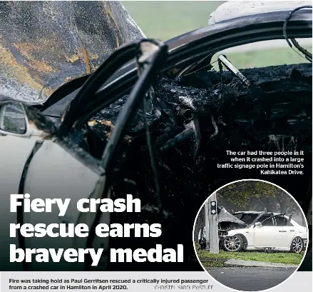 Tussle over ailing child Fiery crash rescue earns bravery medal ...
