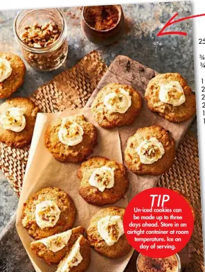 Carrot Cake Cookies - PressReader