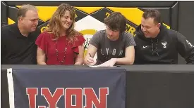 Baughman signs with hopes as a QB at Lyon College - PressReader