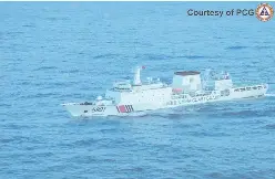 Philippine­s views China’s monster ship ‘with concern’; coast guard on ...
