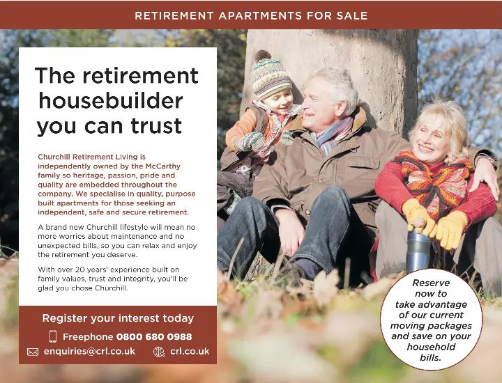 The retirement housebuild­er you can trust - PressReader