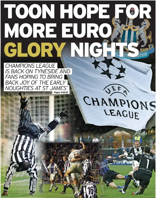 TOON HOPE FOR MORE EURO GLORY NIGHTS - PressReader