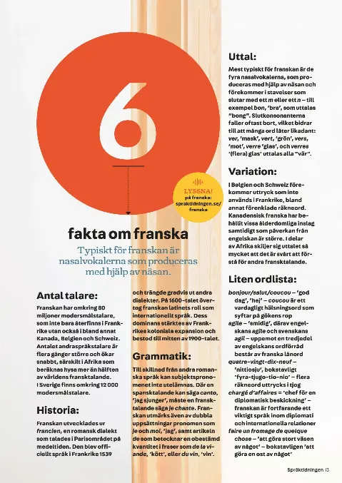 Fakta om franska - PressReader