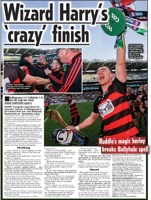 Wizard Harry’s ‘crazy’ finish - PressReader
