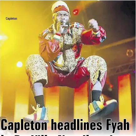 Capleton headlines Fyah In Da Ville Negril series - PressReader