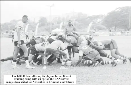 GRFU shortlists 26 for ‘Green Machine’ 7s training camp - PressReader