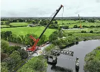 Adare bridge lifted as Foynes line project continues - PressReader