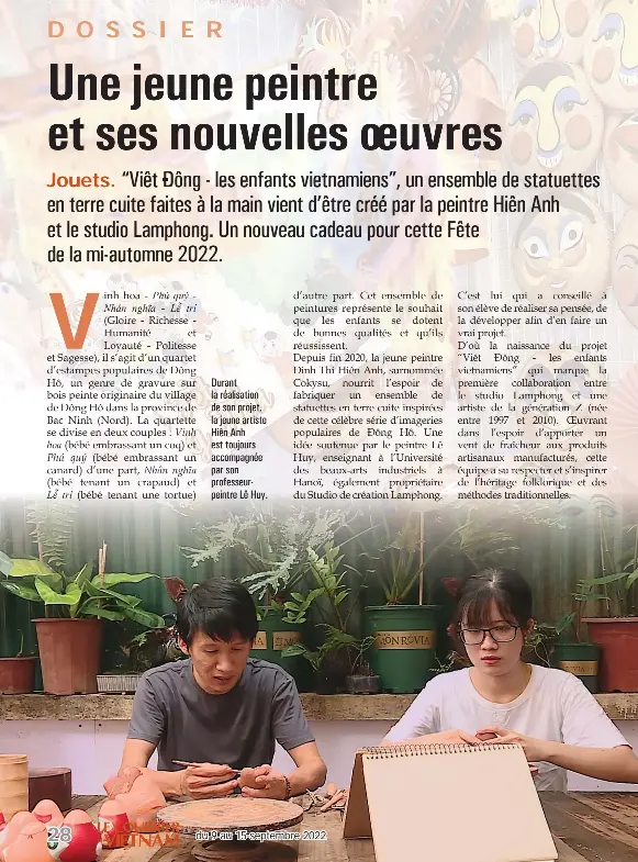 Une jeune peintre et ses nouvelles oeuvres - PressReader