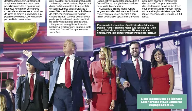 5 choses à retenir du discours de Trump - PressReader