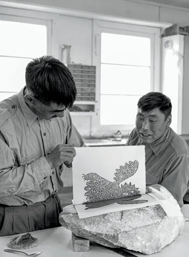 True to Form: The Printmaker­s of Kinngait Studios - PressReader