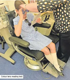 Girl’s difficulti­es with reading transforme­d thanks to diagnosis ...