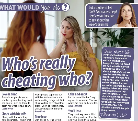 Who’s really cheating who? - PressReader