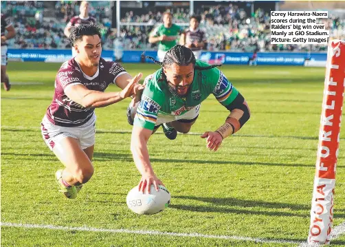 Raiders destroy Sea Eagles and leapfrog Broncos into NRL top eight - PressReader