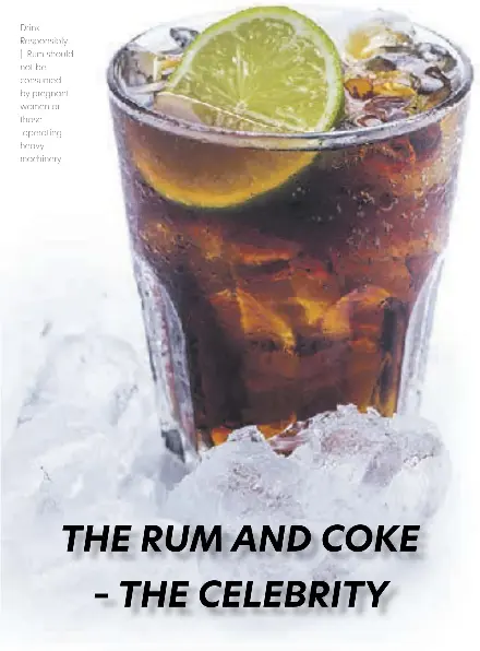 THE RUM AND COKE – THE CELEBRITY - PressReader