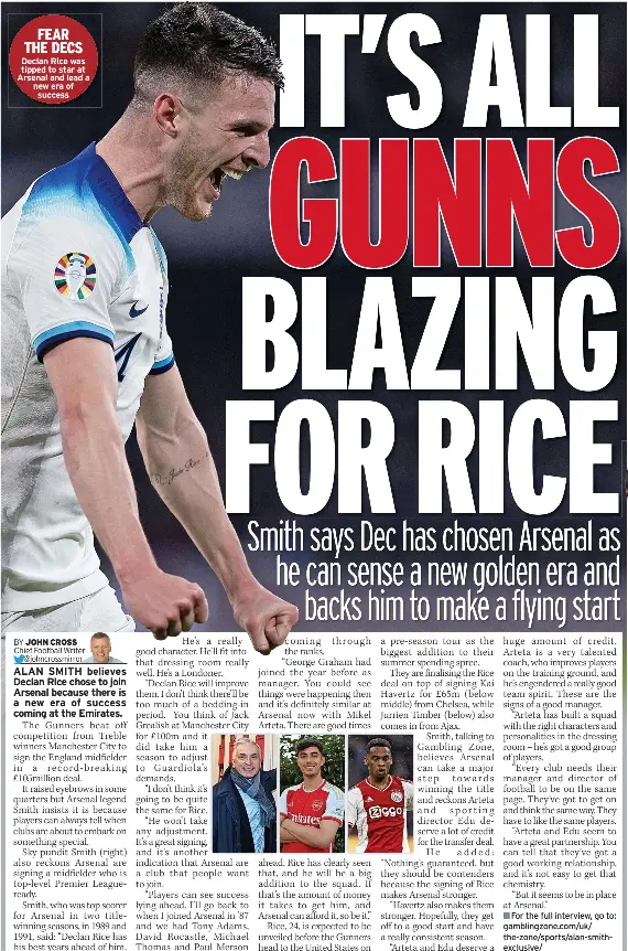 IT’S ALL GUNNS BLAZING FOR RICE - PressReader