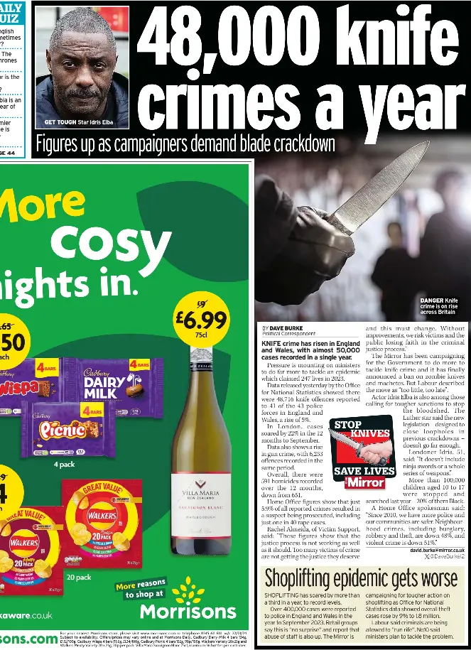 48,000 knife crimes a year - PressReader